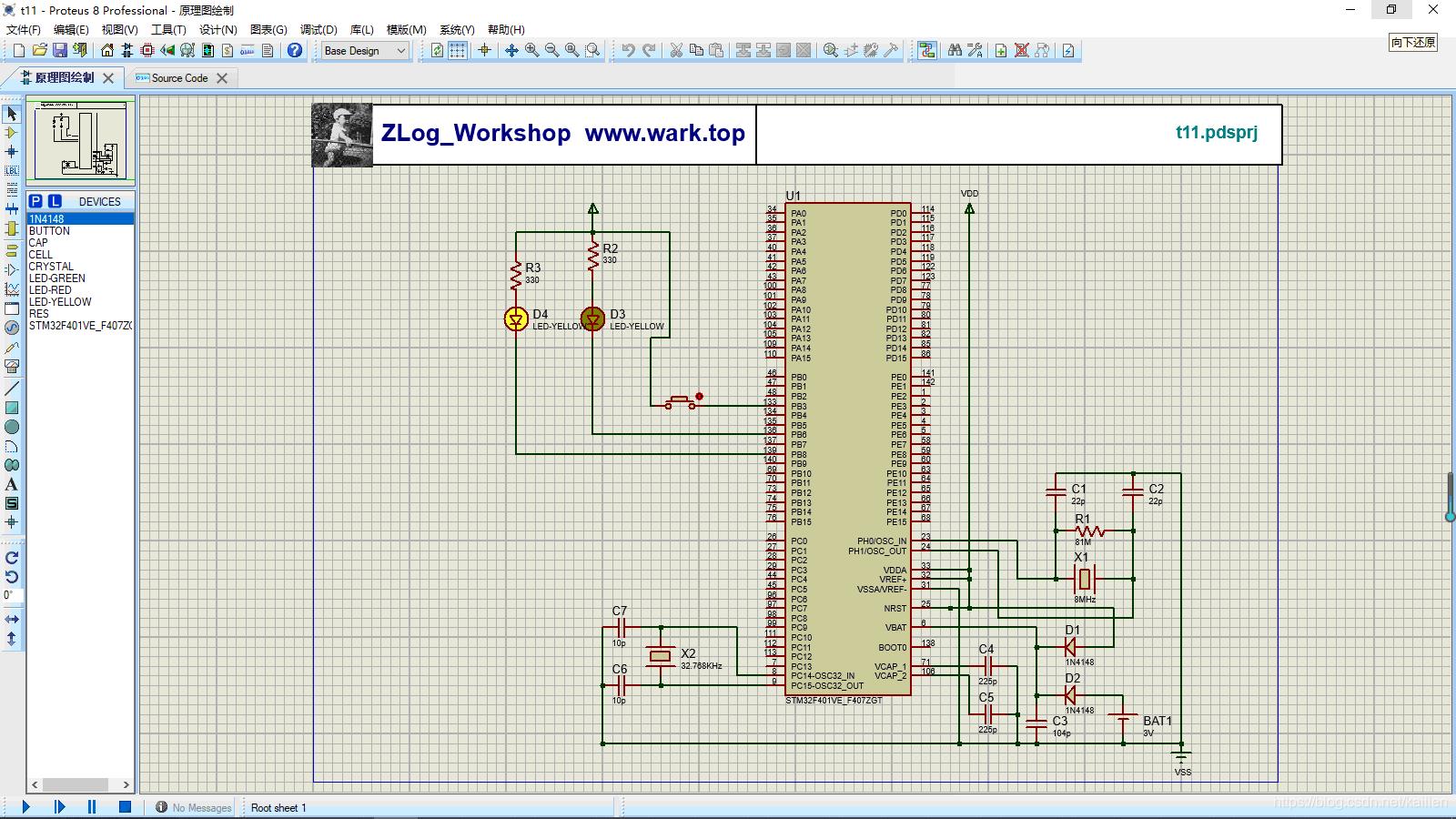 proteus怎么仿真stm32f4,proteus怎么仿真stm32f407 - proteus相关 - Proteus8软件_Proteus软件